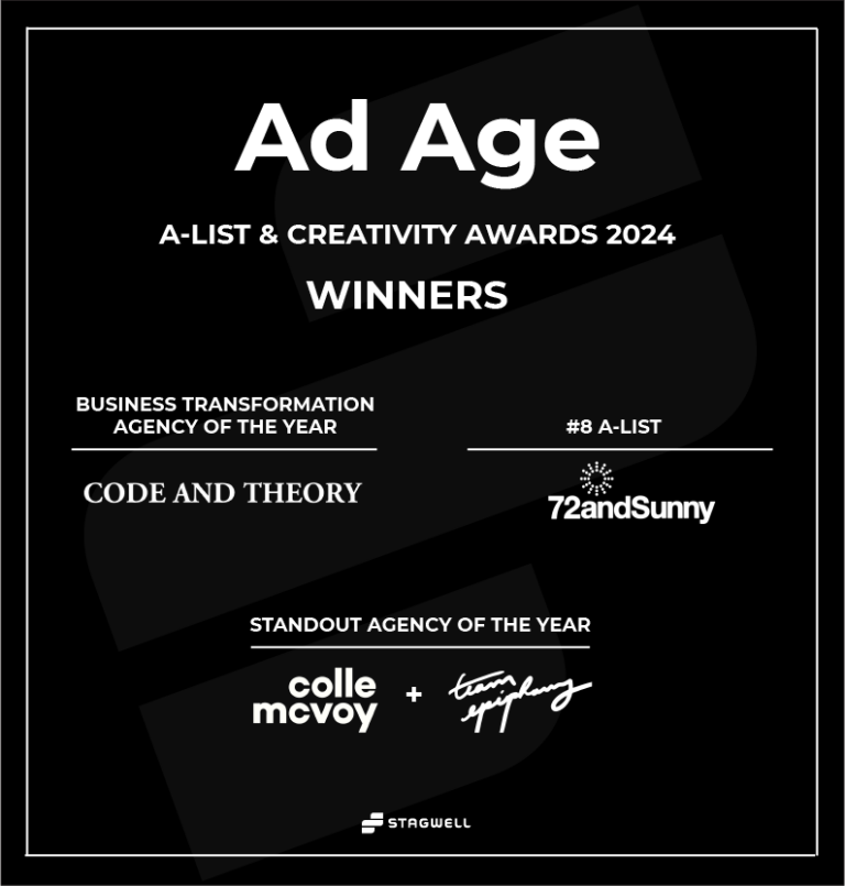 Stagwell | Four Stagwell (STGW) Agencies - 72andSunny, Code and Theory ...