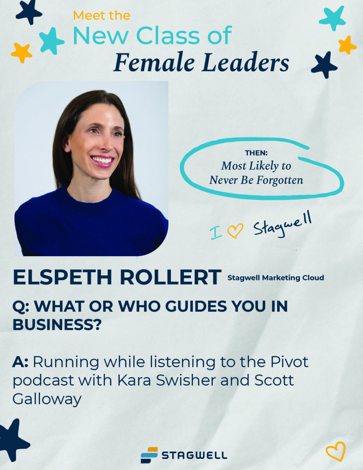 Stagwell | Meet The New Class of Female Leaders: Elspeth Rollert, CEO of the Stagwell Marketing ...