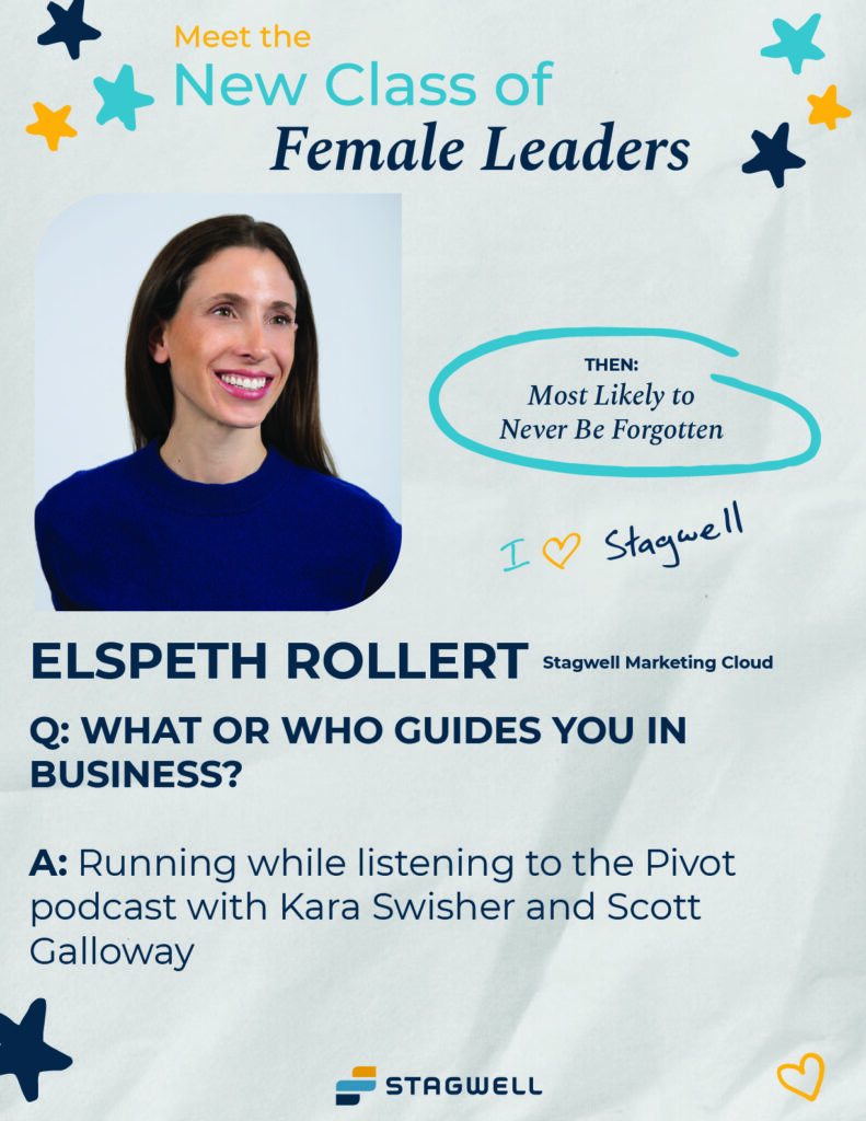 Stagwell | Meet The New Class of Female Leaders: Elspeth Rollert, CEO ...